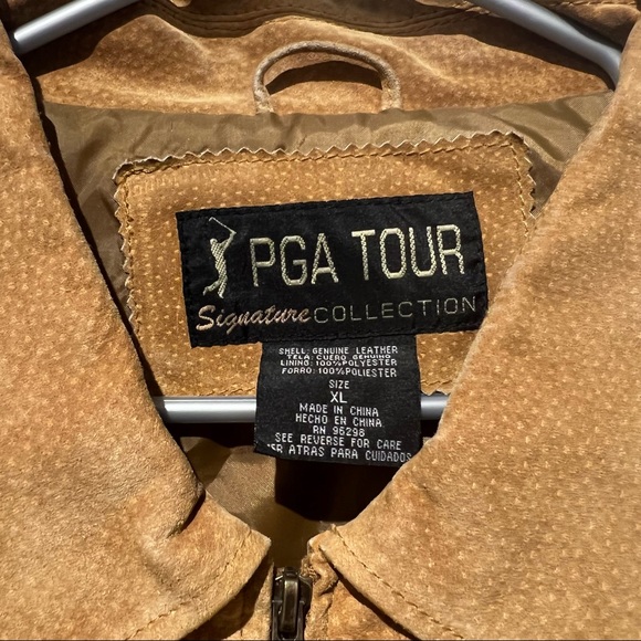 PGA Tour | Jackets & Coats | Pga Tour Signature Collection Mens Pebbled ...